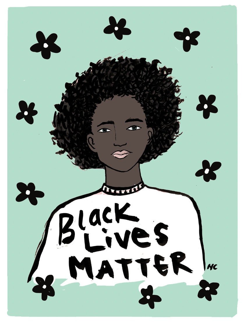 Black Lives Matter Print (8x10) – My Little Belleville