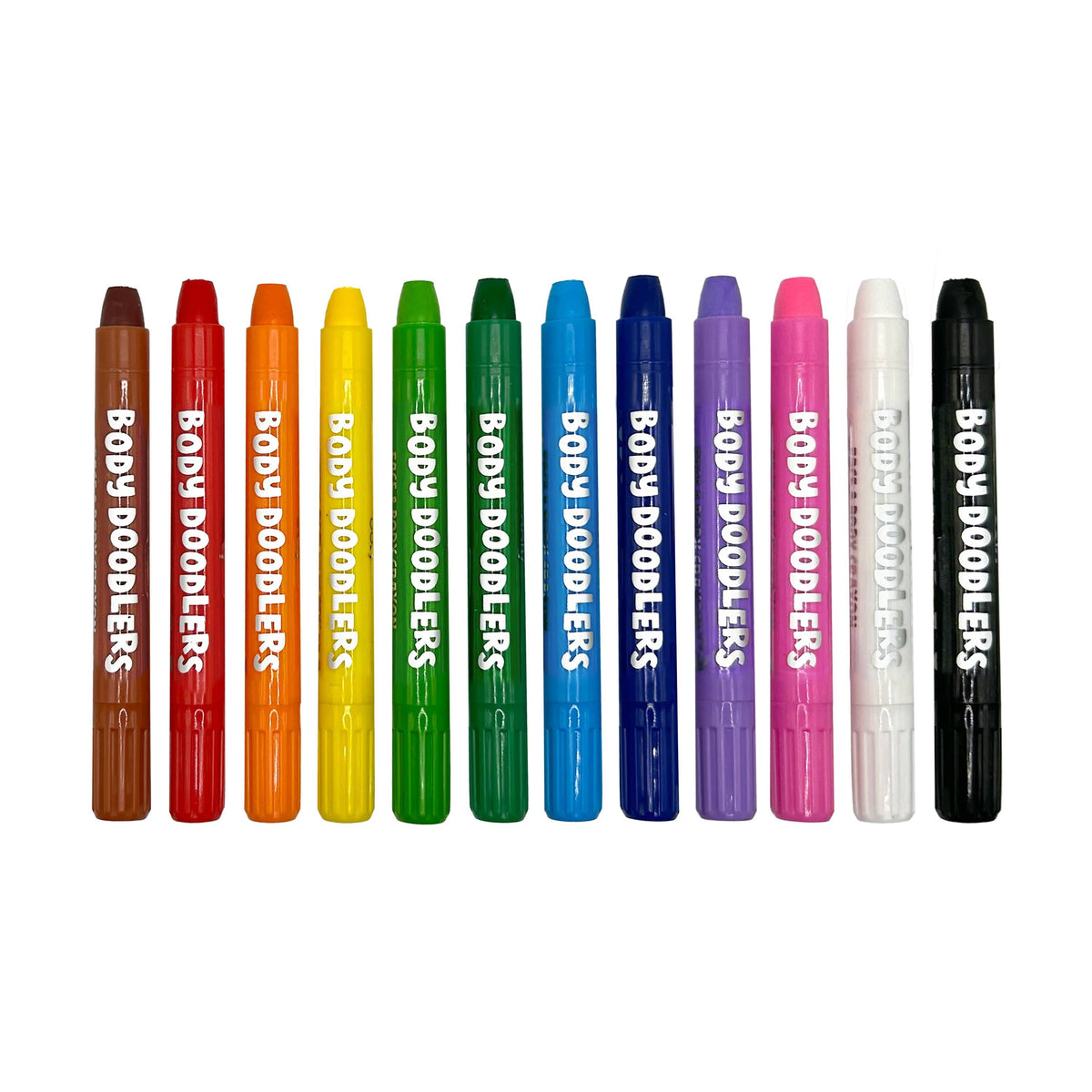 Body Doodlers Face & Body Crayons - Set of 12 Colors – My Little Belleville
